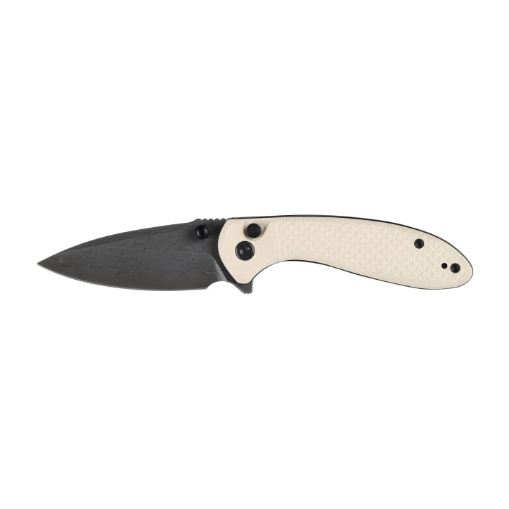 Nóż składany Civivi Faeger Ivory G10 C24031-DS1 - Damasceńska Stal ...